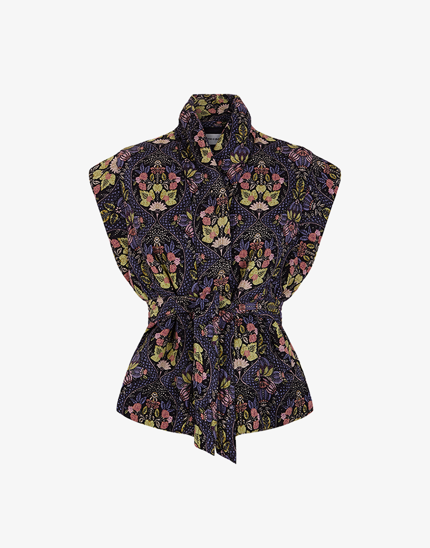 Antik Batik Eros gilet zwart | De beste style secrets