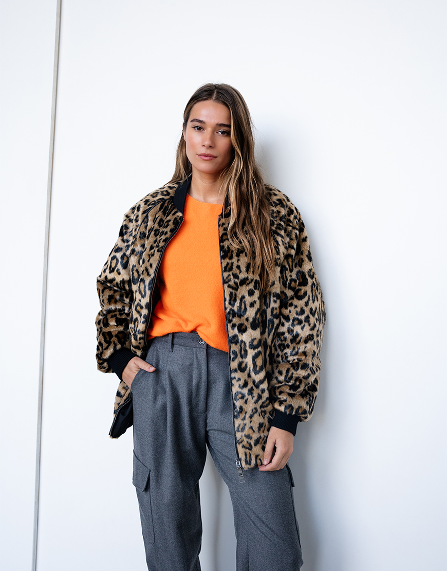 Lala Berlin Janna jacket leo fake fur | De nieuwste style secrets