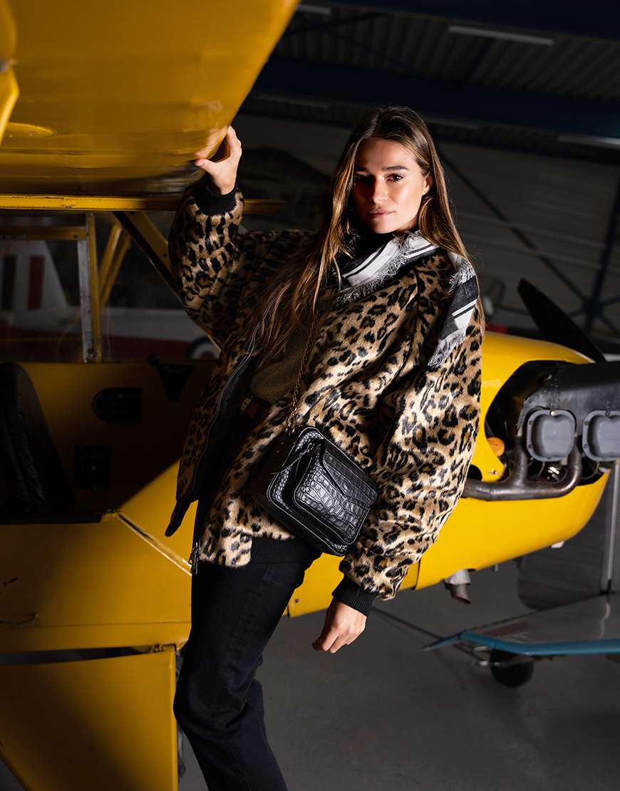 Lala Berlin Janna jacket leo fake fur | De nieuwste style secrets