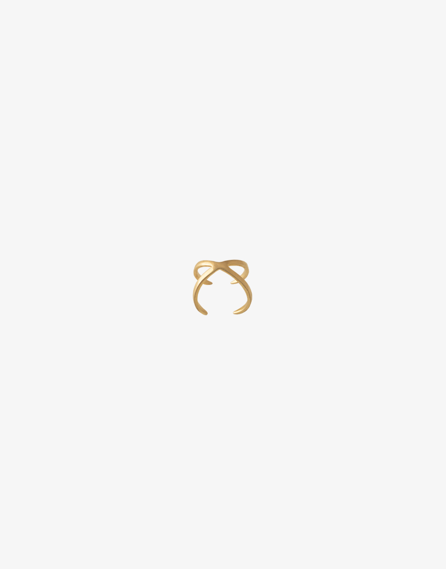 Adorn Cradle ring 18k gold plated | De nieuwste style secret