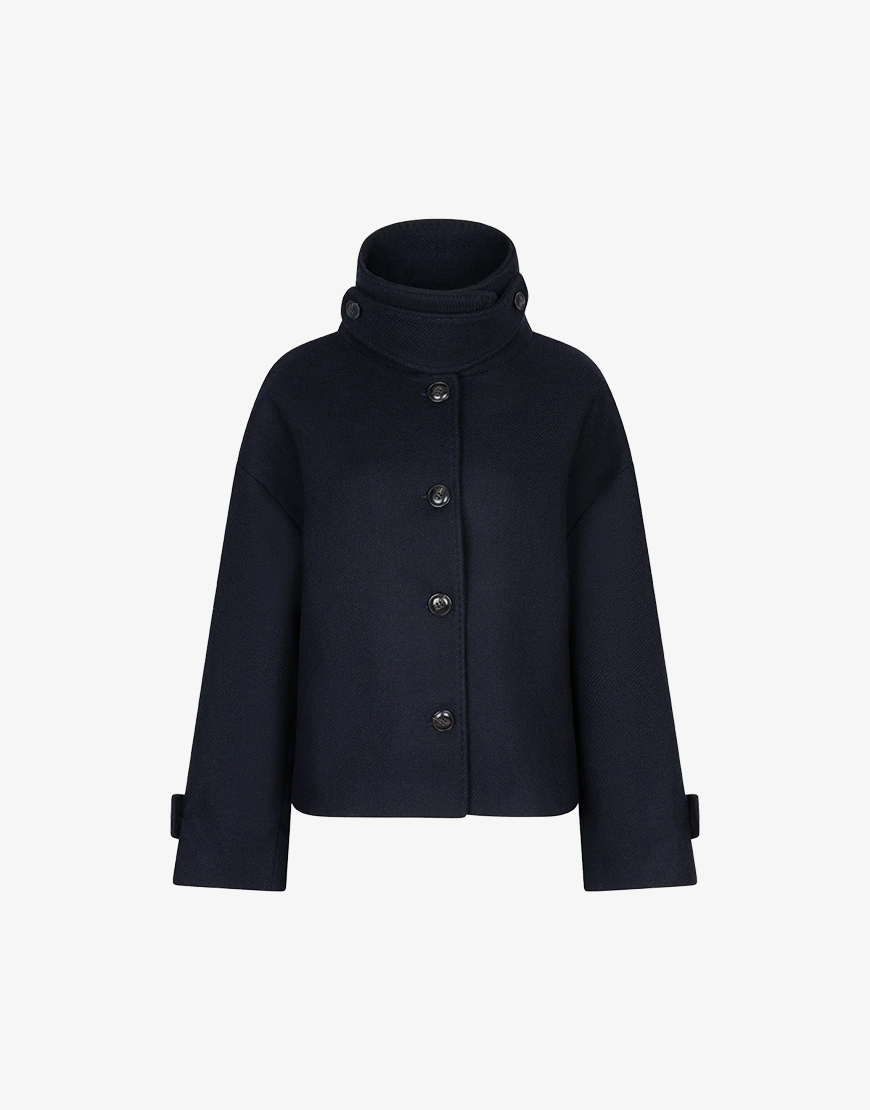 Ruby Tuesday Mari short boxy jacket night blue | Style secrets